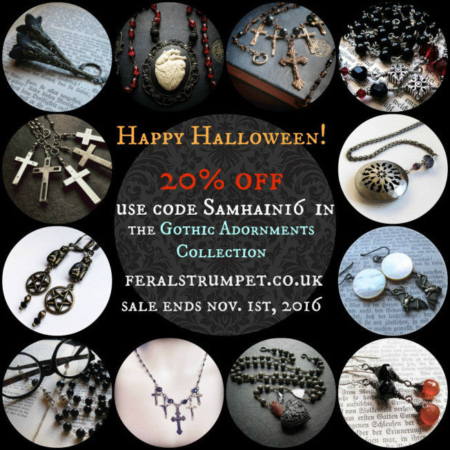 It’s a Dark & Decadent Halloween at Feral HQ – Feral Strumpet