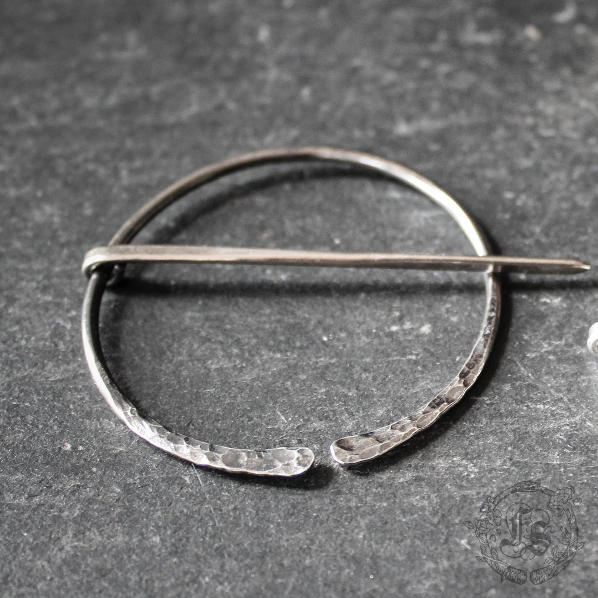 Pictish Penannular Brooch in Sterling Silver – Feral Strumpet