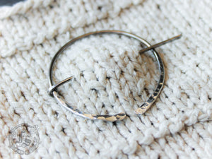 Pictish Penannular Brooch in Sterling Silver – Feral Strumpet